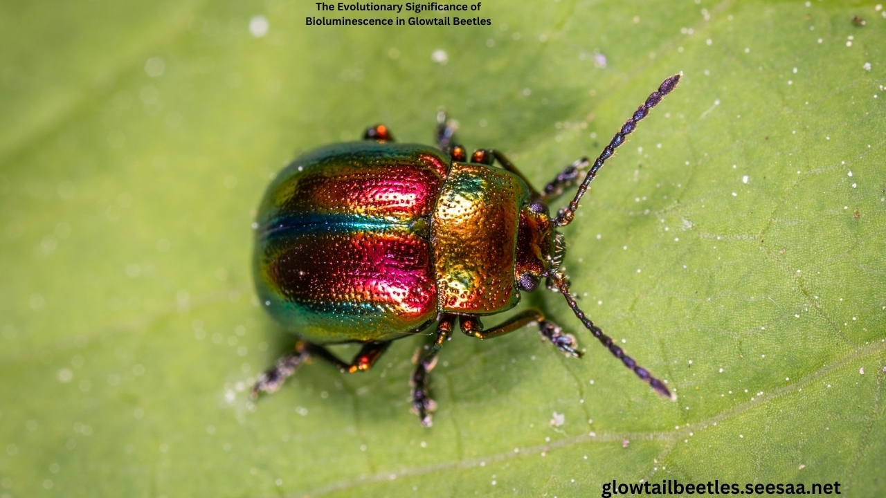 The Evolutionary Significance of Bioluminescence in Glowtail Beetles ...